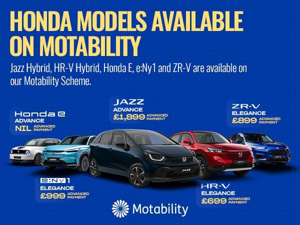 Honda Motability Offers Glasgow | Honda Motability Offers