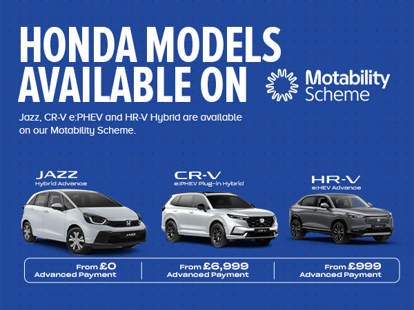 Honda Motability Scheme | Honda Motability Offers