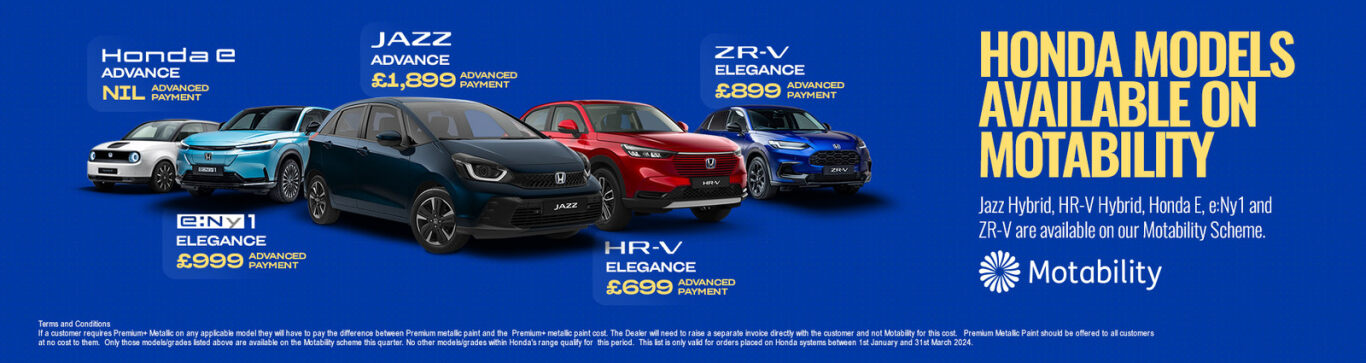 Honda Motability Offers Glasgow | Honda Motability Offers